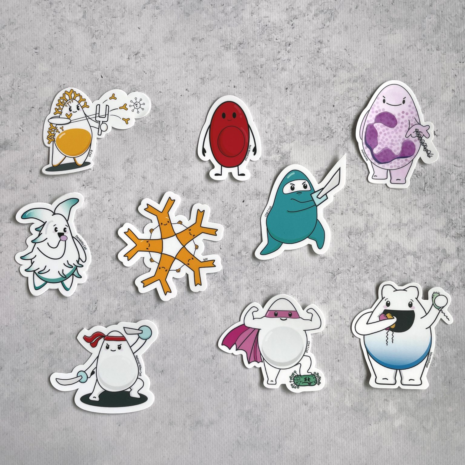 Stickers – Cell Cartoons