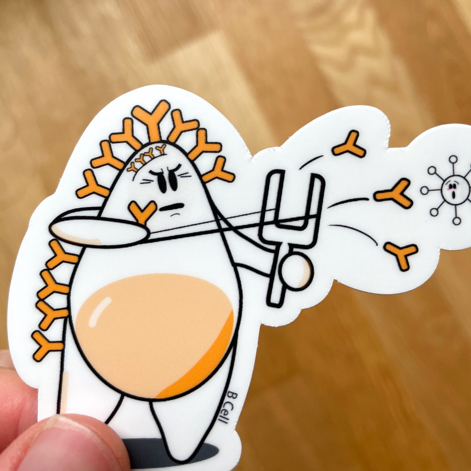 Adipocyte Sticker – Cell Cartoons
